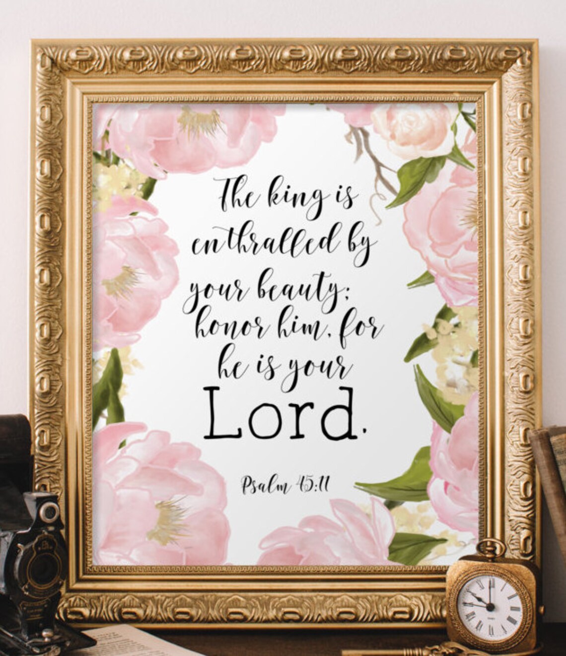 Bible Verse Art Print Nursery Bible Verse Wall Art Print | Etsy