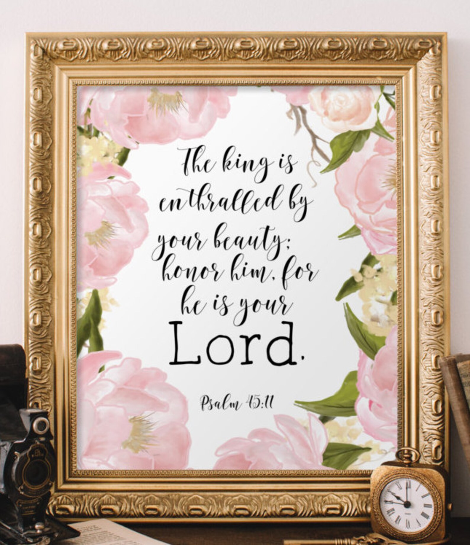 Bible Verse Art Print Nursery Bible Verse Wall Art Print | Etsy