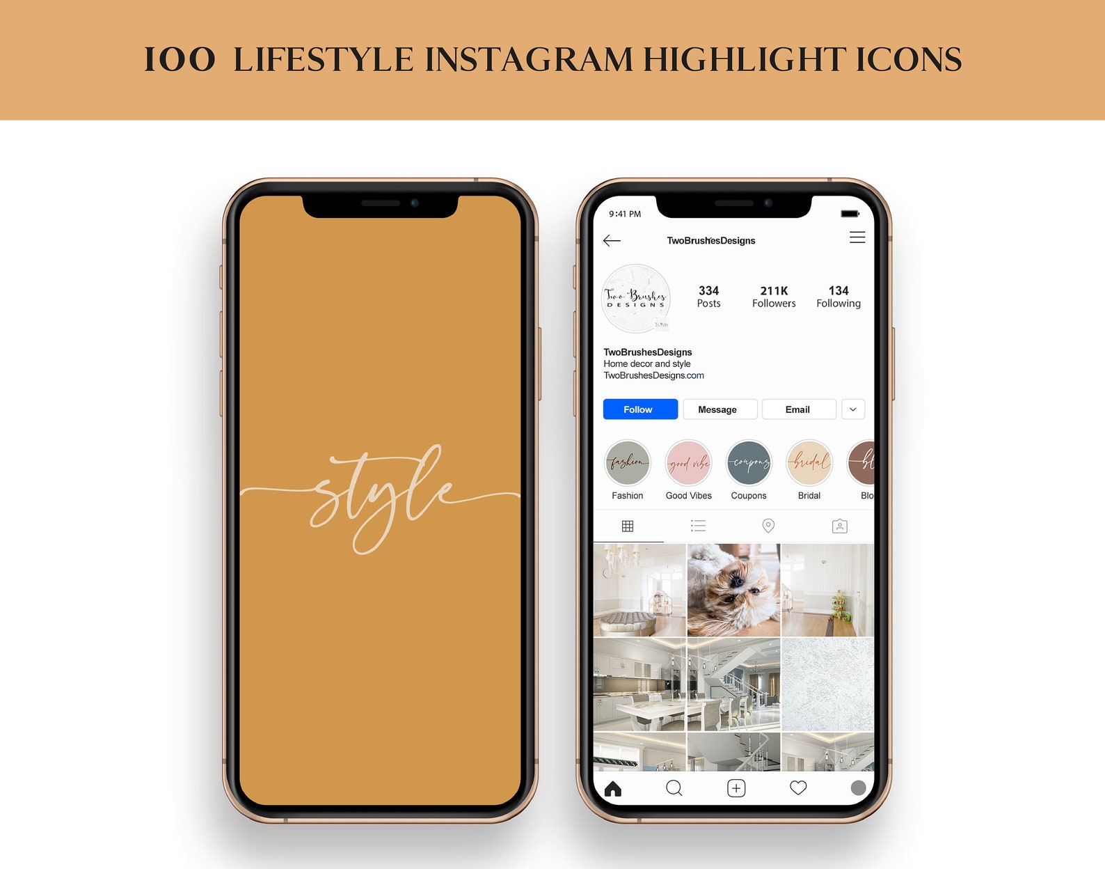 Lifestyle Instagram Highlight Icons for Blogger Social Media | Etsy