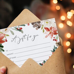 Gift Certificate Template, Etsy Gift Certificate Template, Gift Voucher ...