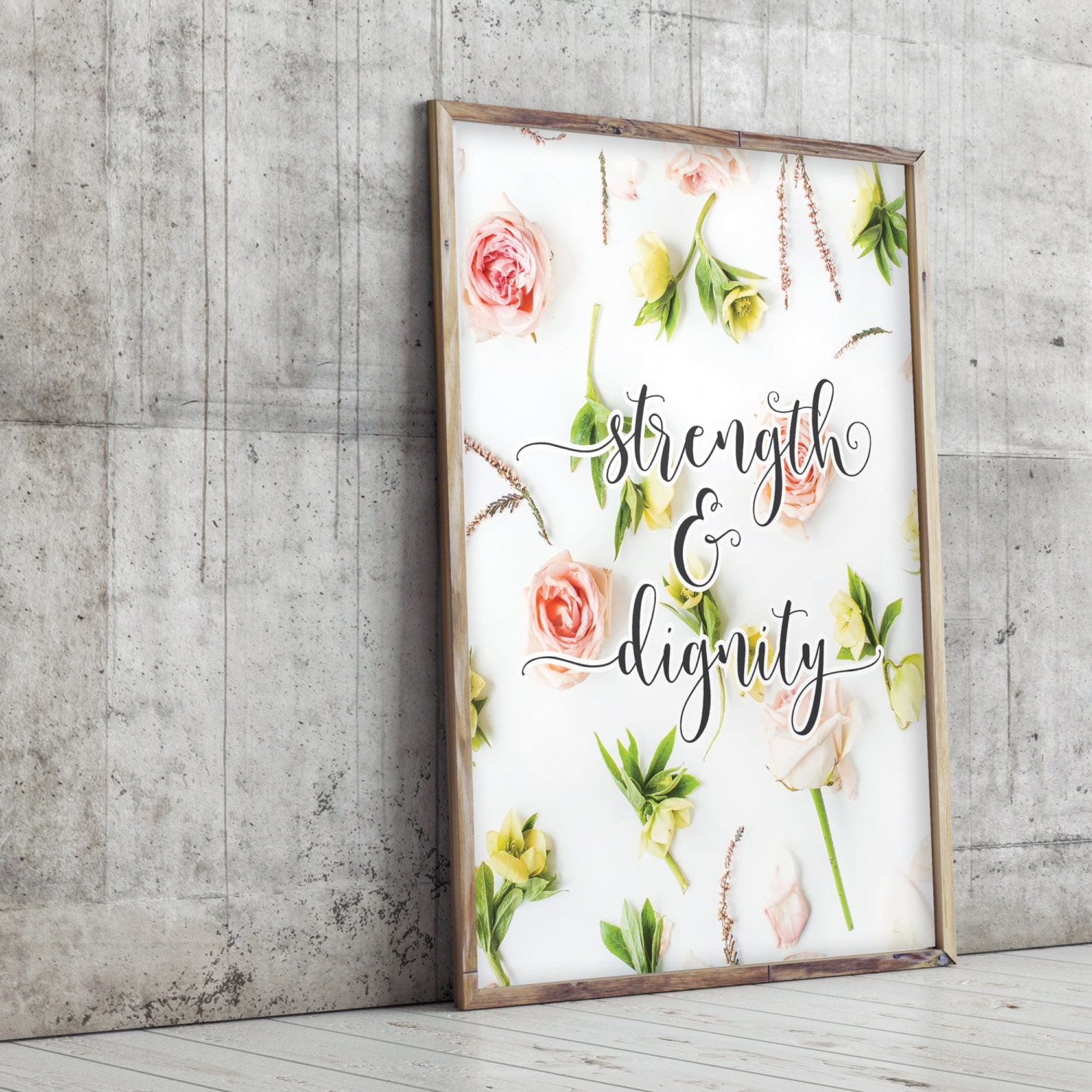 Strength and Dignity Gift for Her Gift for Mom Christian - Etsy