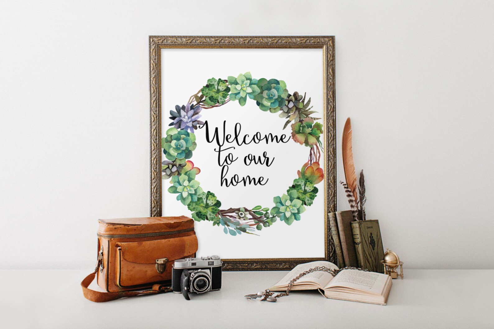 Welcome Printable Welcome Sign Welcome Print Welcome Wall - Etsy