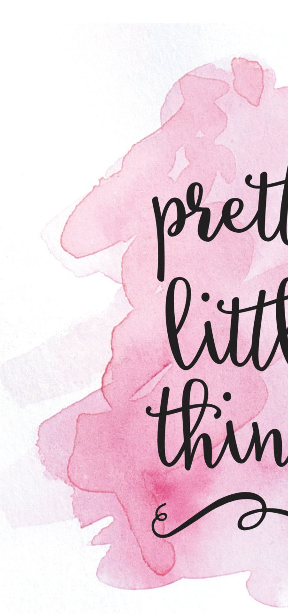 Pink Nursery Art Pretty Little Thing Printable Art Nursery - Etsy