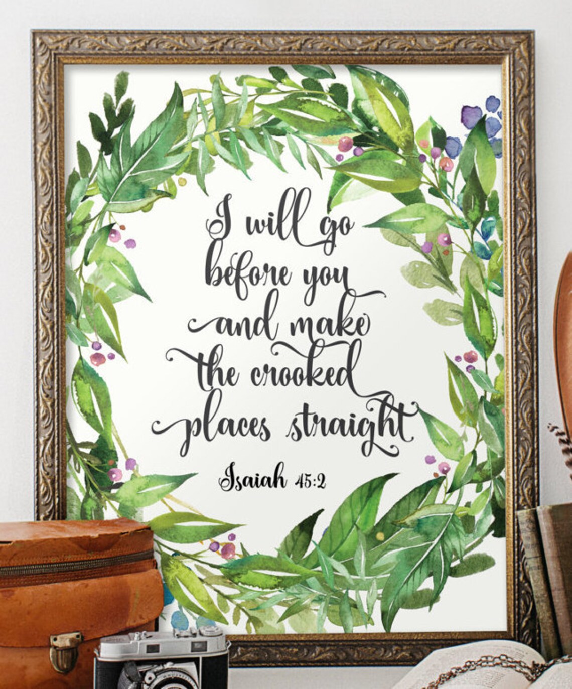 Bible Quote Prints Scripture Wall Art Bible Verse Wall Art - Etsy