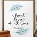 Bible Verse Art Scripture Printable Verses Best Friendship Quotes Gifts ...
