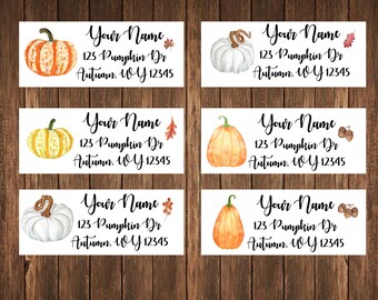 Pumpkin labels | Etsy