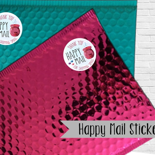 The Best Smelling Happy Mail Stickers Small Business | Etsy