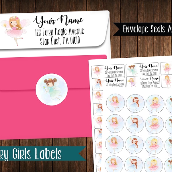 Fairy Labels - Etsy