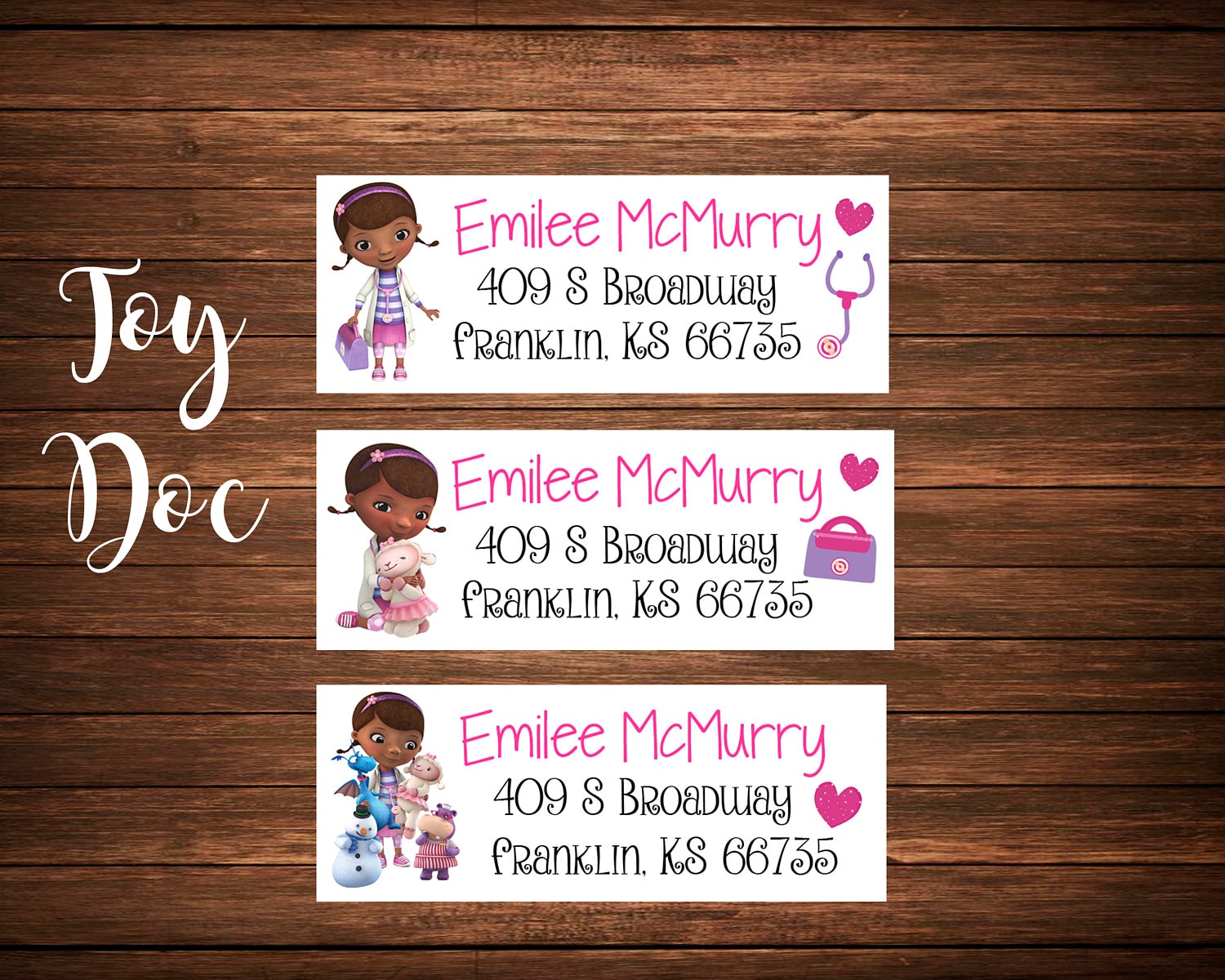 Toy Doctor Address Labels Mailing Labels | Etsy