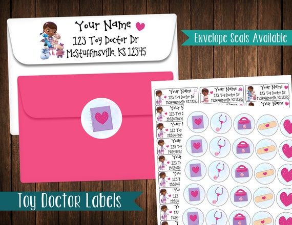 Toy Doctor Address Labels Mailing Labels | Etsy
