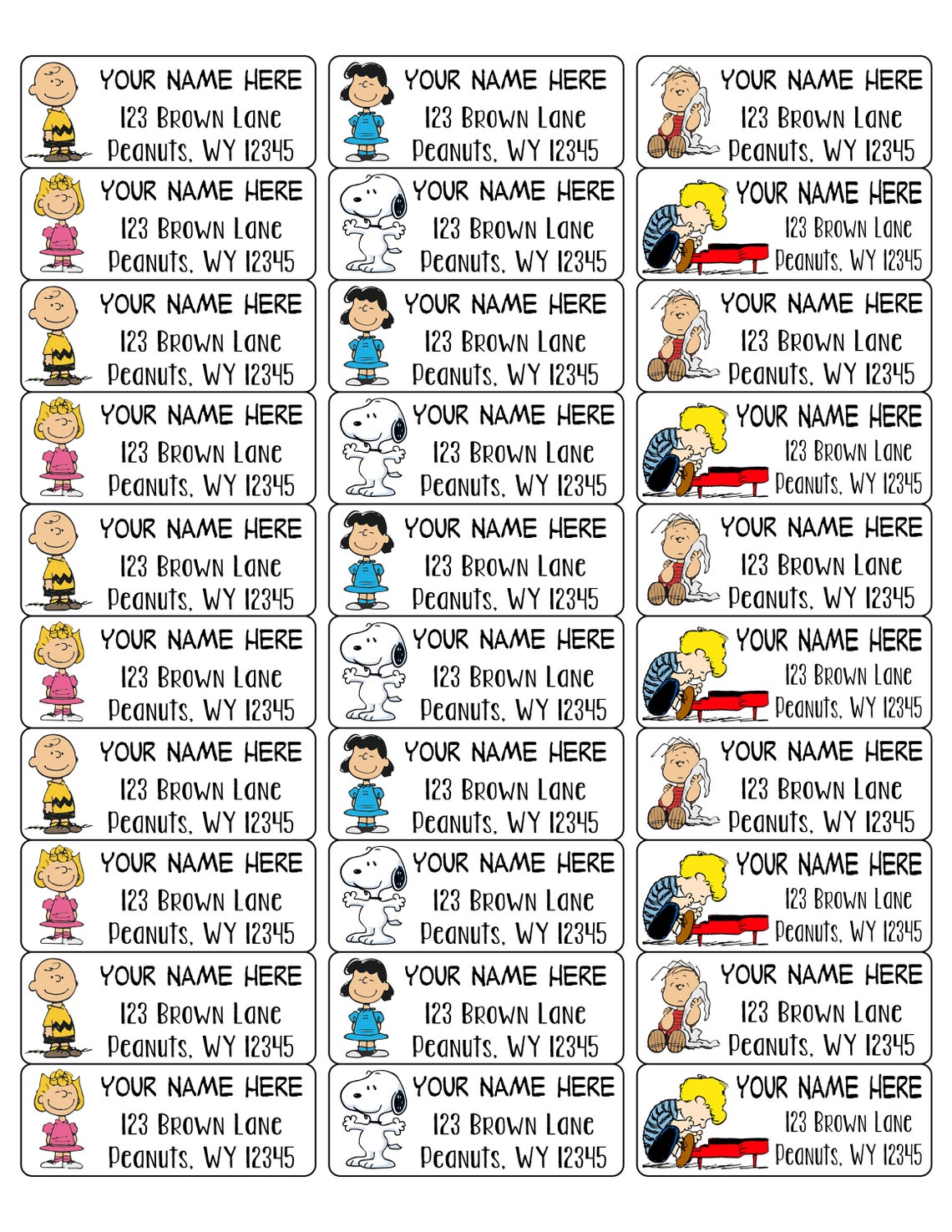 Funny Kids Address Labels Mailing Labels Etsy