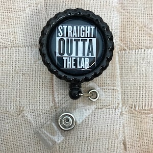 Laboratory Retractable Badge Reel Lab Week Gift Med Tech MLS MLT ...