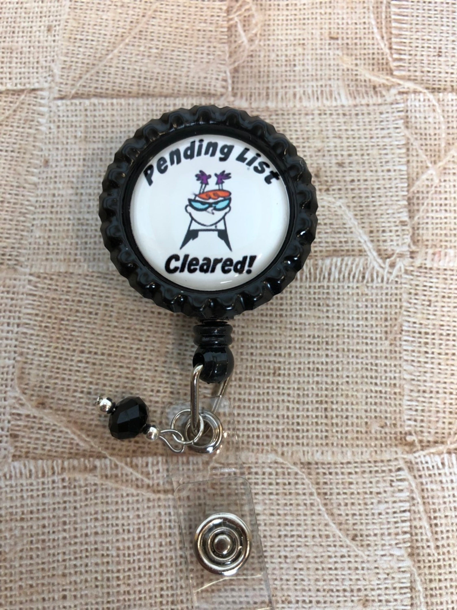 Laboratory Scientist Pending List Retractable Badge Reel Lab Week Gift ...