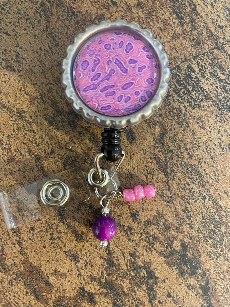 Histology Basal Cell Image Laboratory Retractable Badge Reel - Etsy