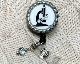Mycology Retractable Badge Reel Laboratory Lab Week Gift | Etsy
