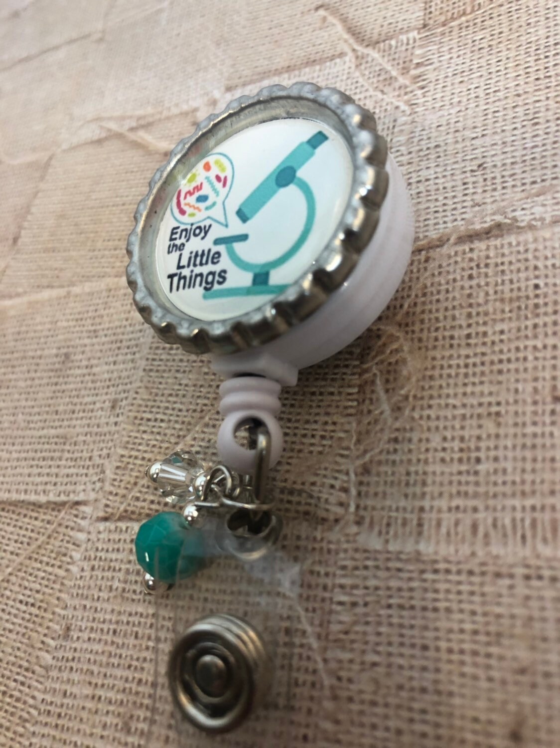 Laboratory Themed Retractable Badge Reel Microscope Lab Week - Etsy