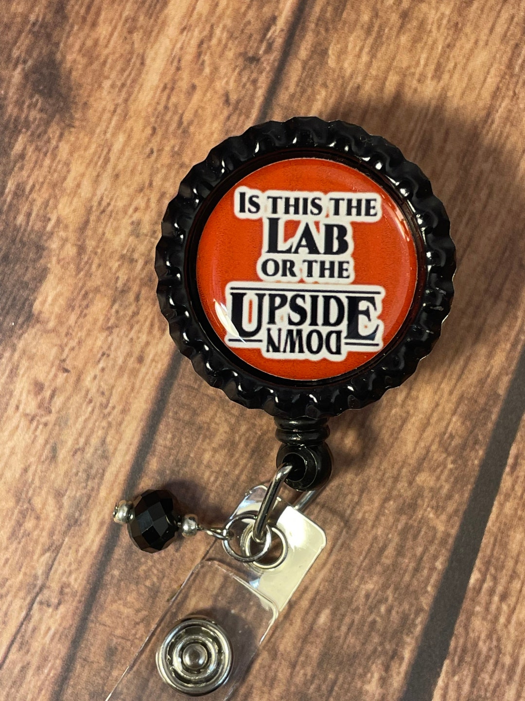 Laboratory Scifi Fan Retractable Badge Reel. Lab Week Gift Med Tech MLS ...