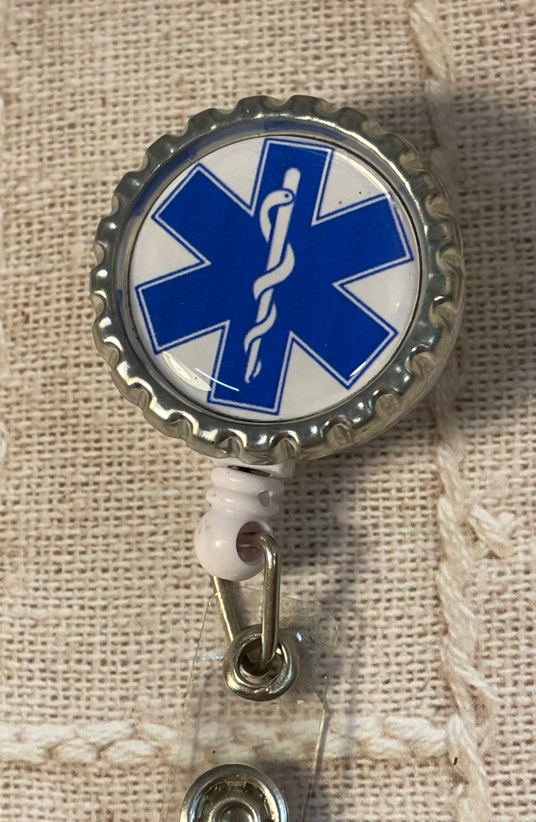 Star of Life Retractable Badge Reel - Etsy
