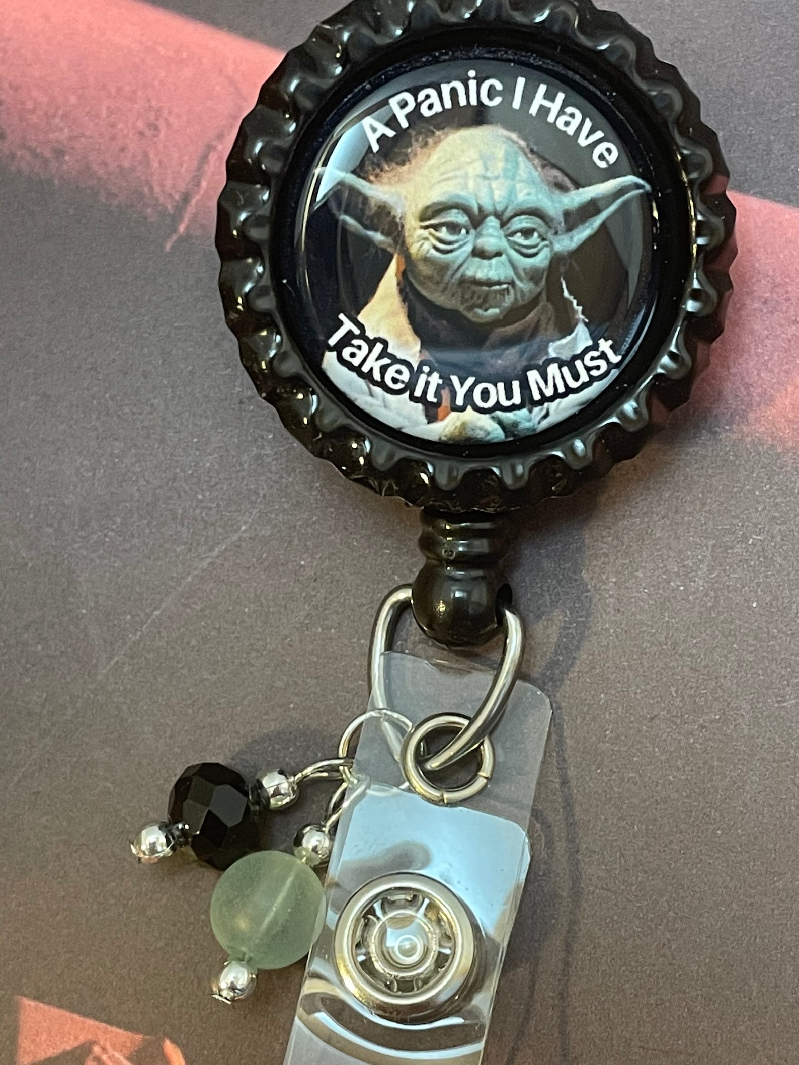 Laboratory Panic Value Wisdom Spoken Retractable Badge Reel - Etsy