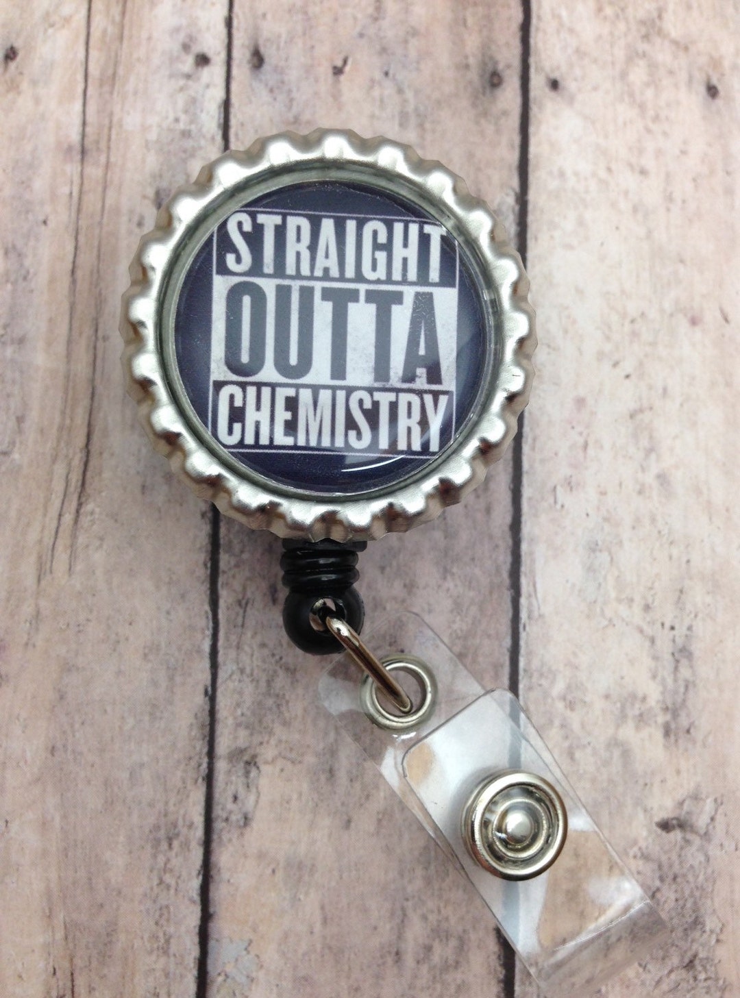 Chemistry Design Badge Reel Laboratory Lab Week Gift - Etsy