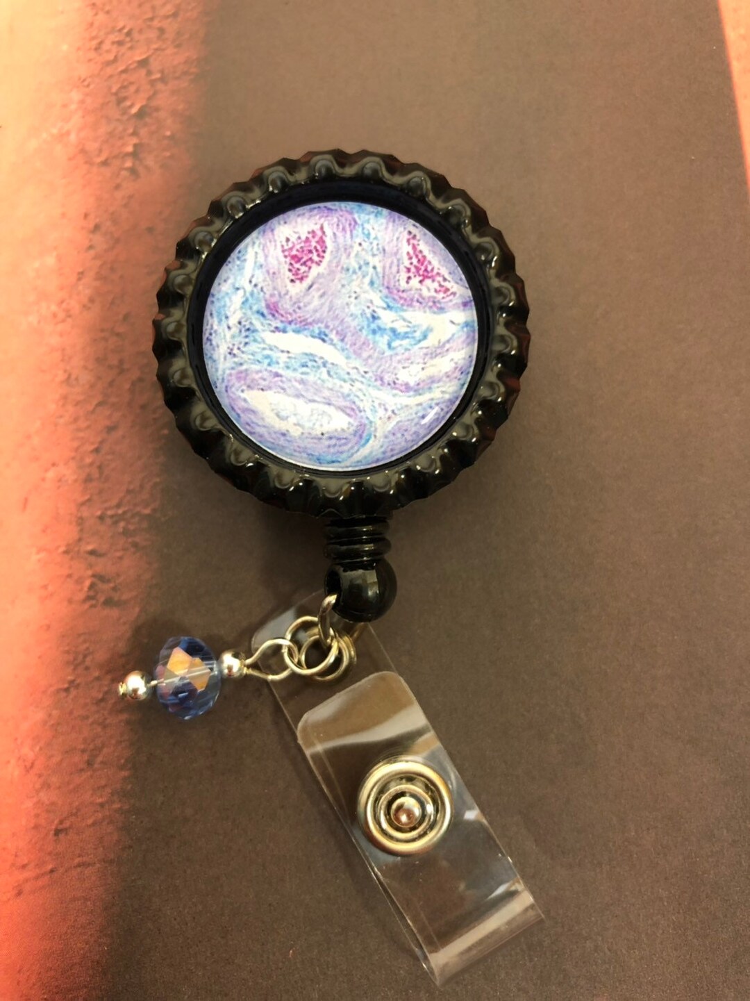 Histology Stain Retractable Badge Reel Cytology Patholgy Laboratory Lab ...