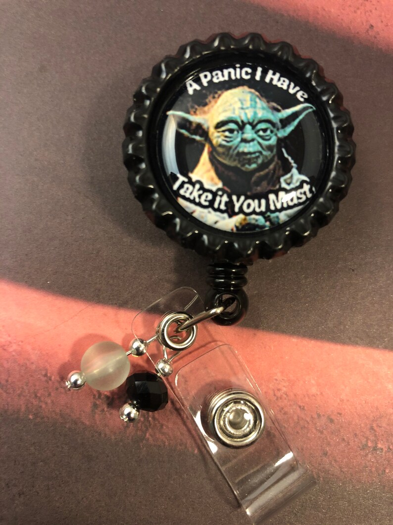 Laboratory Panic Value Wisdom Spoken Retractable Badge Reel | Etsy