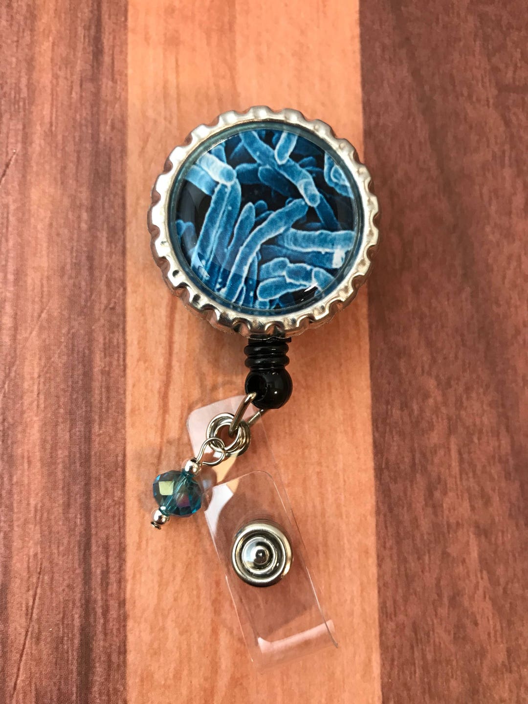 TB Bacteria Retractable Badge Reel Tuberculosis Mycobacterium ...