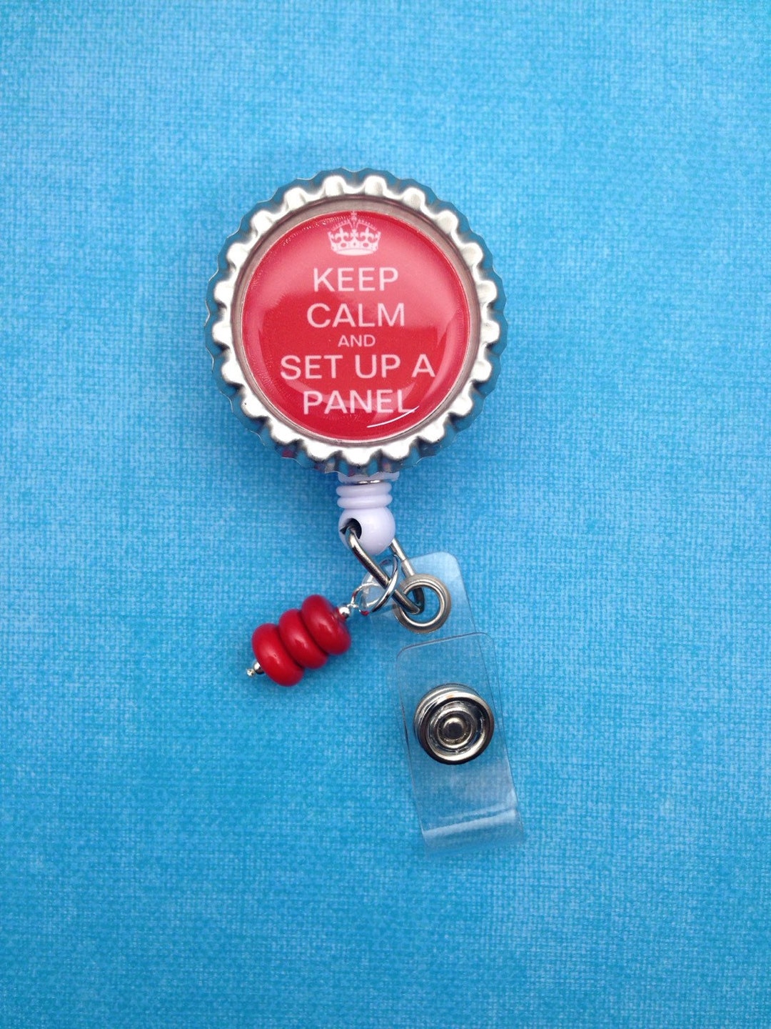 Blood Bank Keep Calm Design Badge Reel Laboratory Lab Week Gift - Etsy
