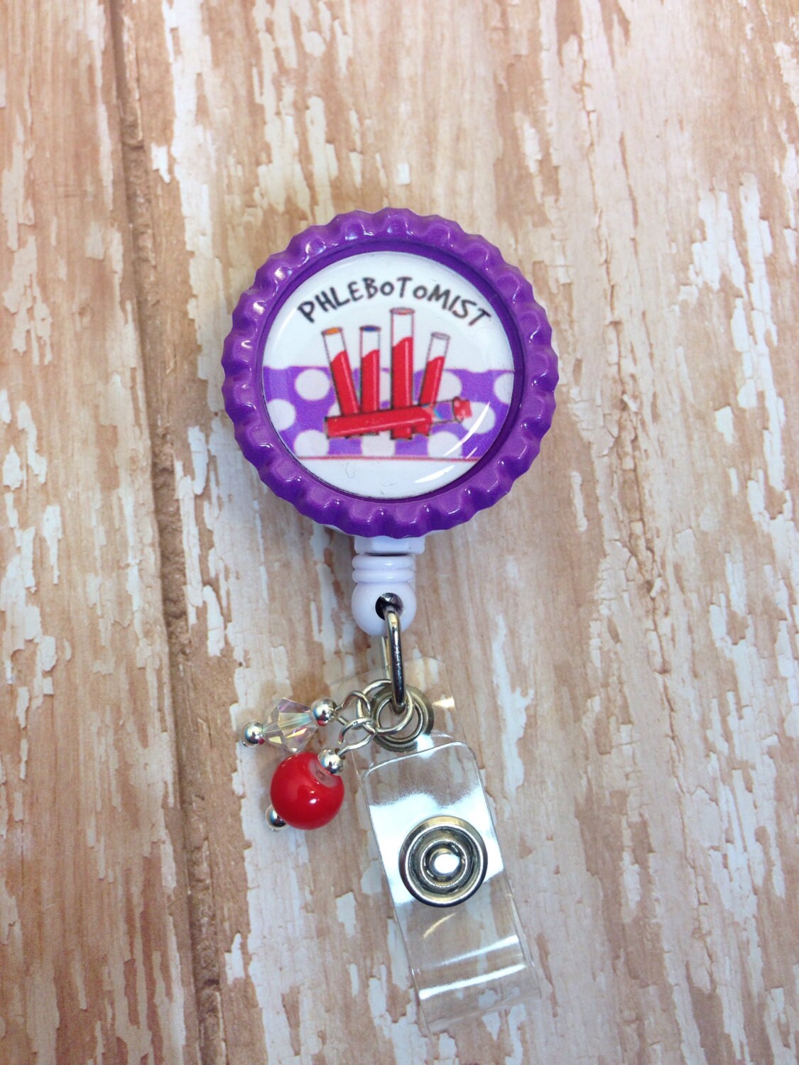 Phlebotomist Badge Reel Lanyard Lab Week Gift - Etsy