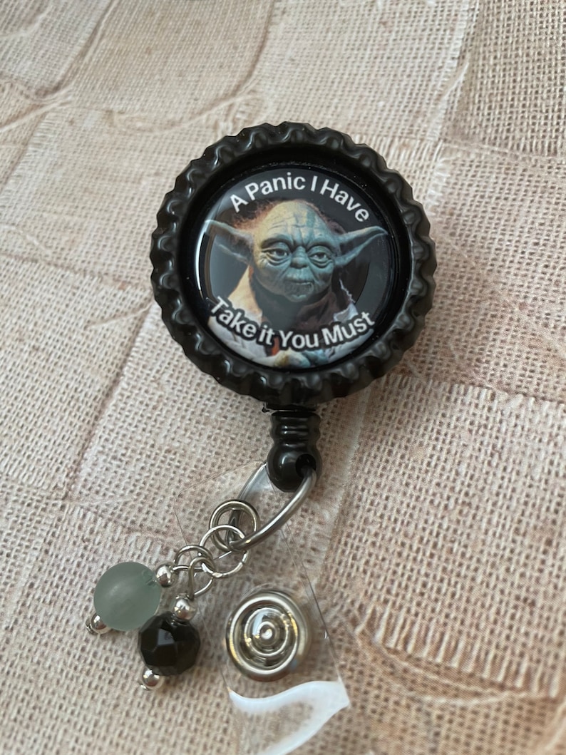 Laboratory Panic Value Wisdom Spoken Retractable Badge Reel - Etsy