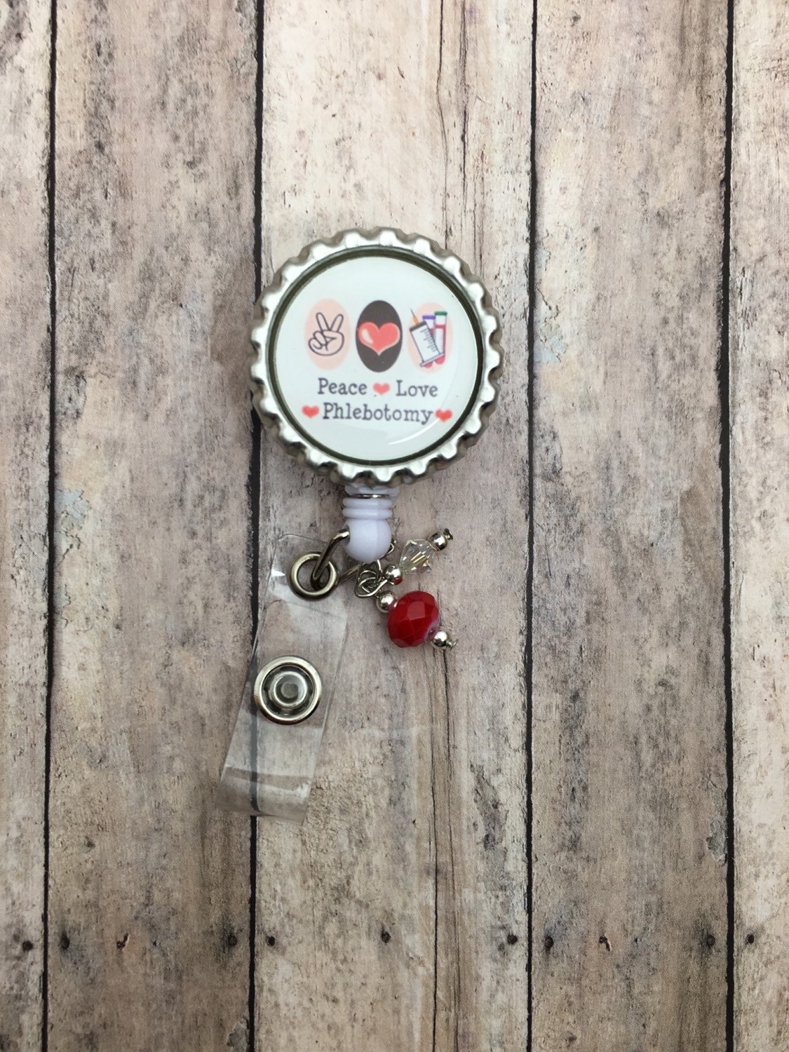 Phlebotomist Badge Reel Laboratory Lab Week Gift Idea - Etsy