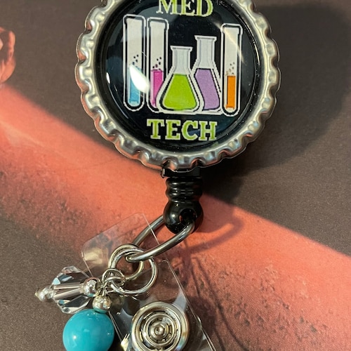 Badge Reel for Lab Techs...keep Calm Laboratory Lab Week Gift - Etsy