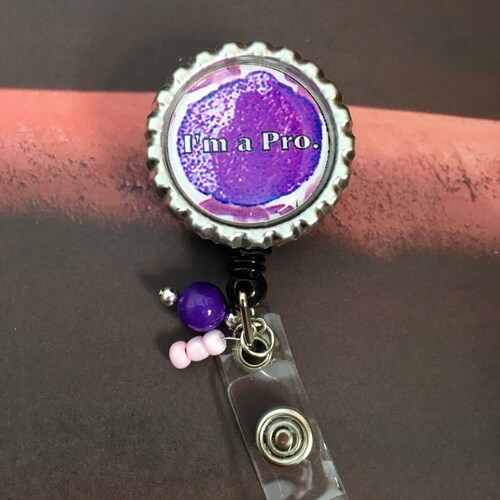 Badge Reel Laboratory Hematology Design Lab Week Gift Idea - Etsy