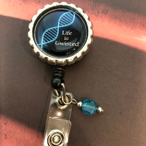 Scientist Laboratory Cartoon Badge Reel - Etsy