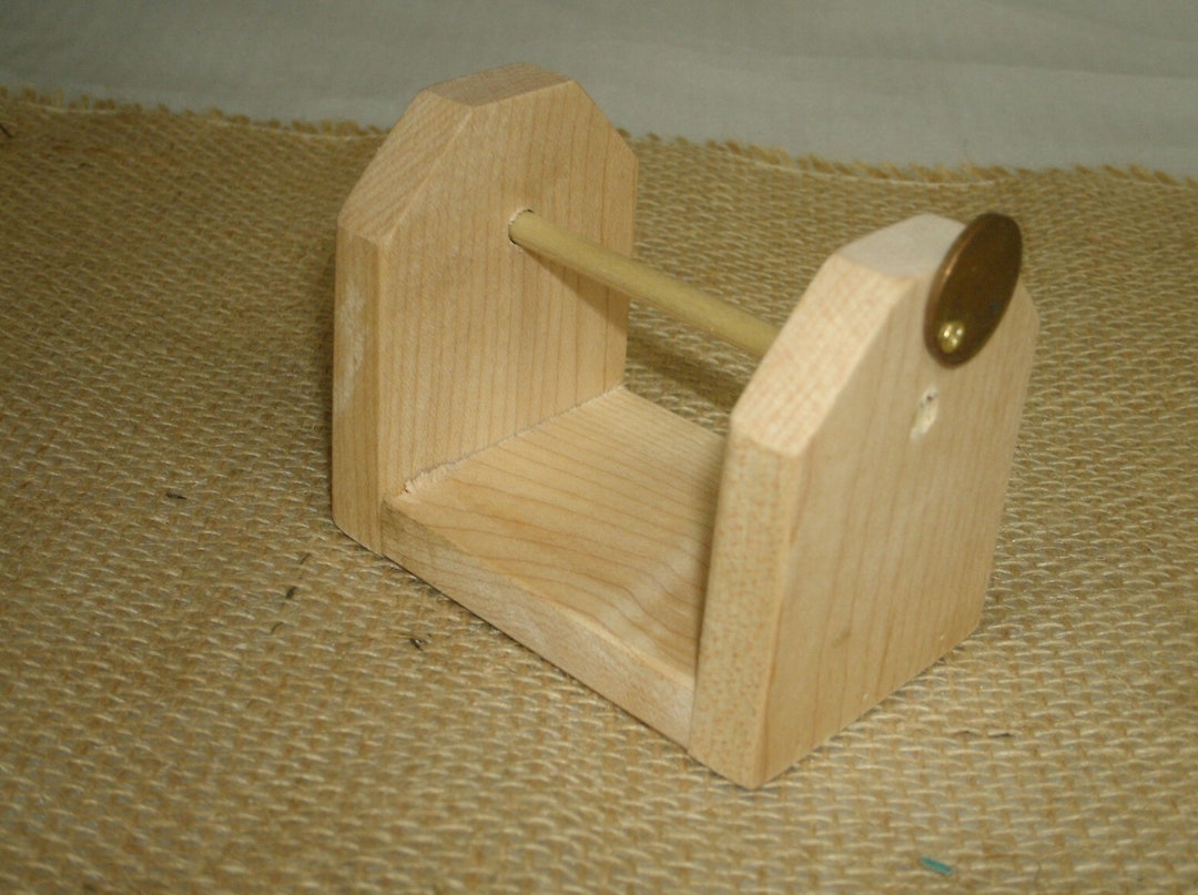 1 Thread Spool Holder With a Penny Cover, Used by Quilters, Needlepoint ...
