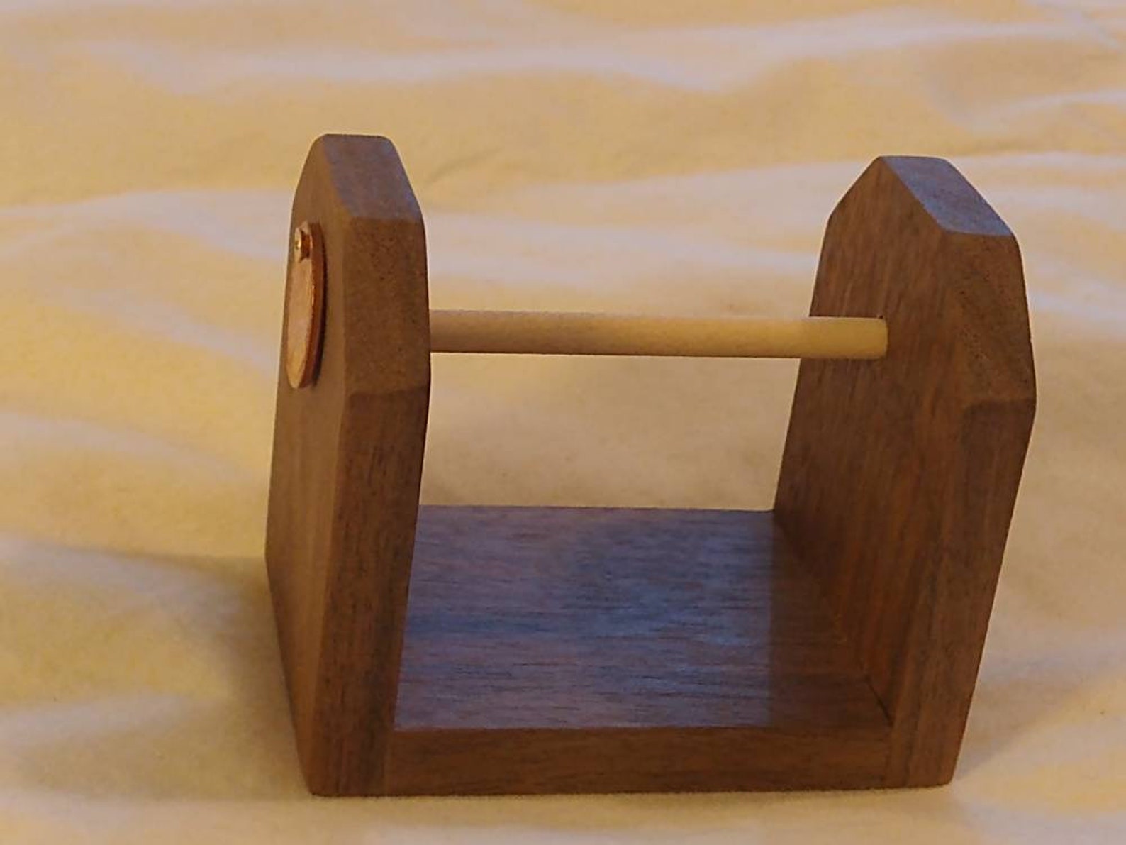1 Thread Spool Holder With a Penny Cover Used by Quilters - Etsy