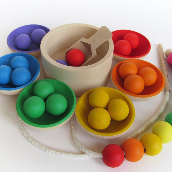 Wood Sorting Game - Etsy