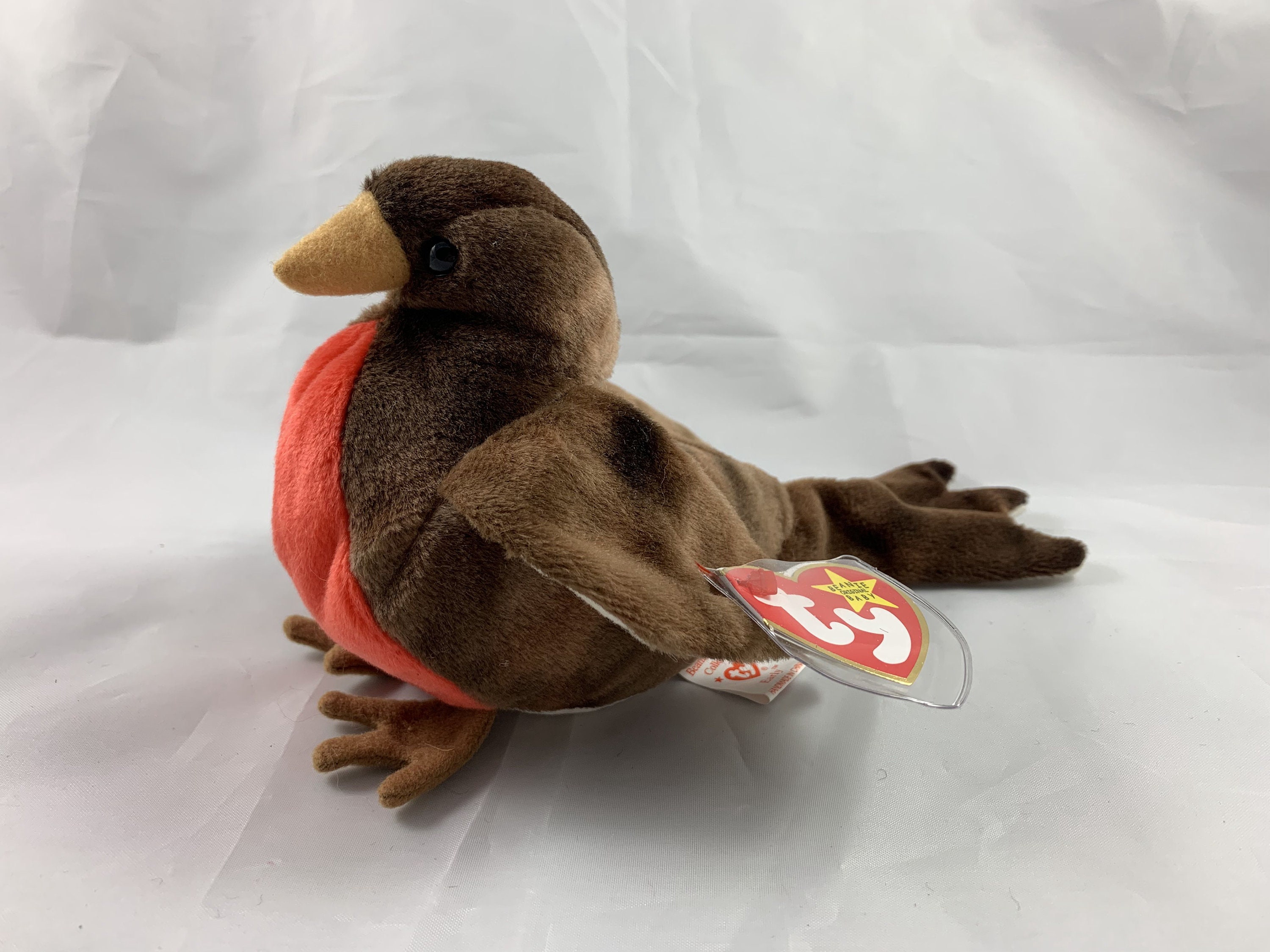 Ty Beanie Baby Red Breasted Robin Early - Etsy Singapore