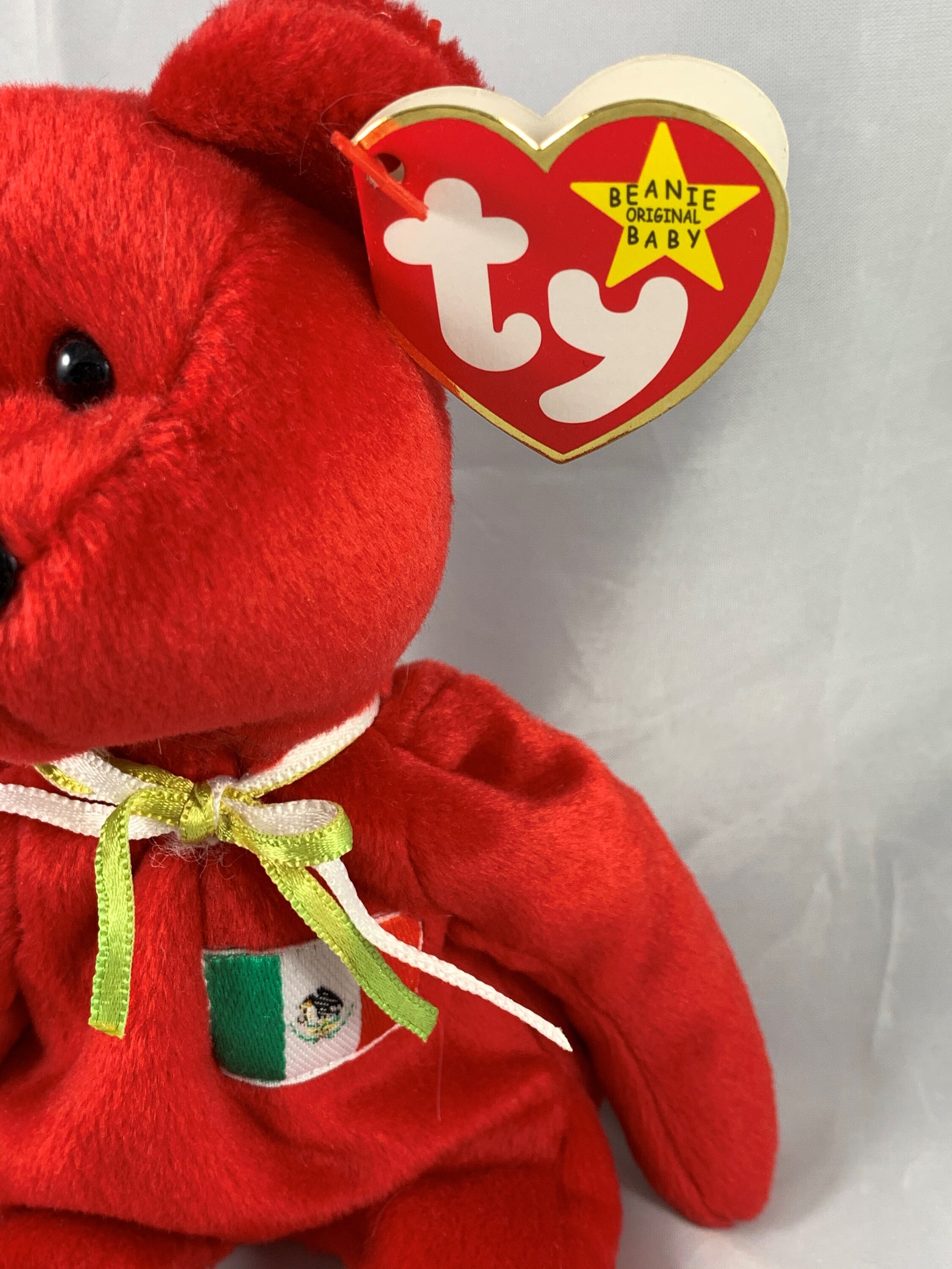 Ty Beanie Baby Mexican Flag Bear - Osito - Etsy
