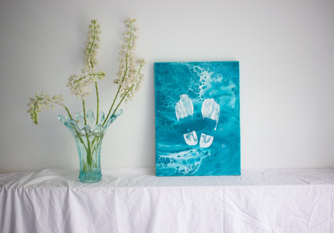 Footprints Painting, Childhood Art, Puddle Art - Etsy