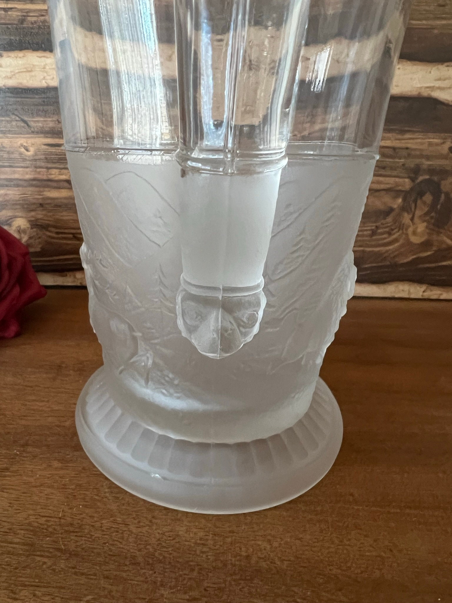 Gillinder & Sons Westward Ho Pioneer Water Pitcher - Etsy