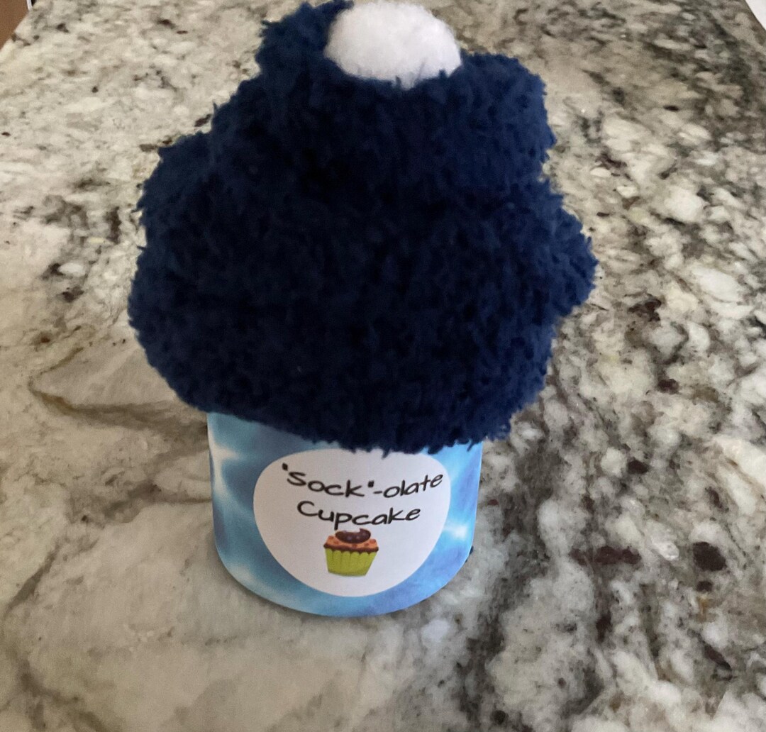 Cozy Fuzzy Cupcake Socks Mens Sock Cupcake - Etsy