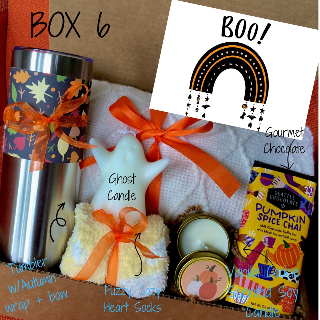 Boo Spooky Fall Gift Box for Women, BOO Basket, Gifts for Her, Best ...