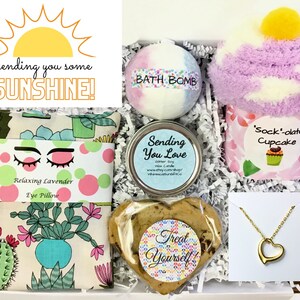 Birthday Gift Box of Sunshine Happy Birthday Box Happy Birthday Gift ...