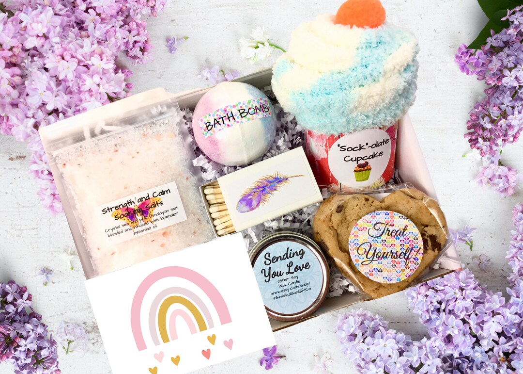 Positive Thoughts Cheer up Gift SENDING GOOD VIBES Encouragement Gift ...