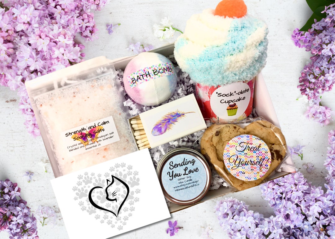 Cat Loss Gift Box, With Sympathy, Loss of Pet, Cat Memorial Pet ...