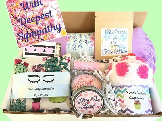 Sympathy and Solace Gift Grief Care Package Condolence Gift - Etsy UK