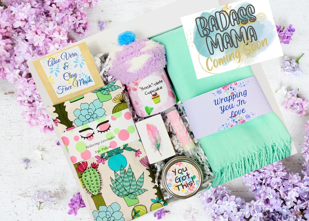 New Mom Gift Basket, Gift for Expecting Mom to Be Gift, New Mom Care ...