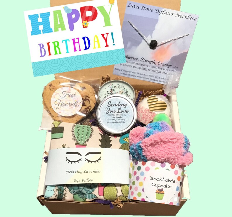 Birthday Gift Box of Sunshine Happy Birthday Box Happy - Etsy