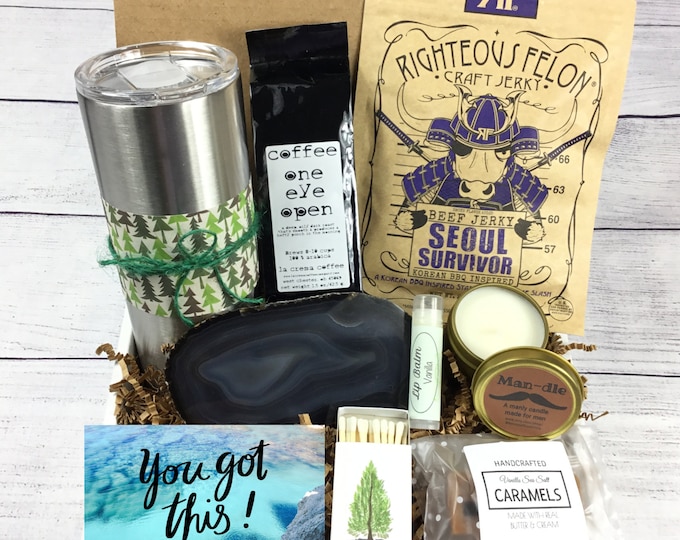 Men's Sympathy Gift Box/grief Care Package/christian Comfort During ...